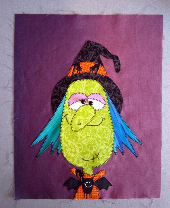 Ghost and Witch Halloween Blocks, plus completed first row! | NW ...