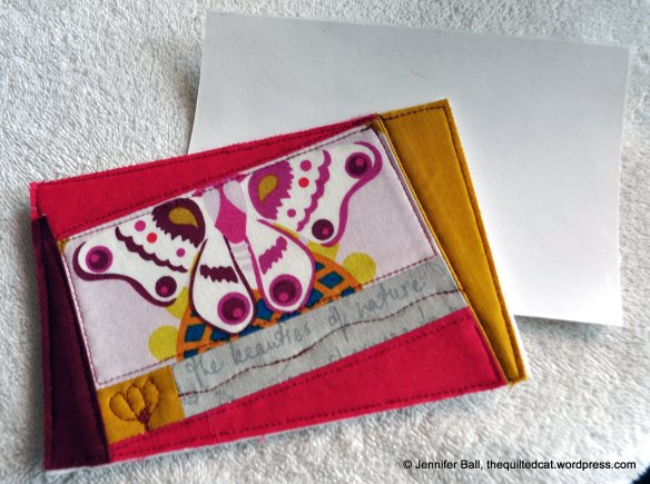 Fabric Postcard Tutorial | NW Quilted Cat