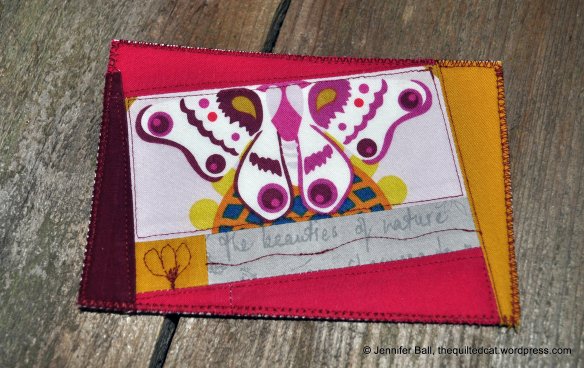 Fabric Postcard Tutorial | NW Quilted Cat
