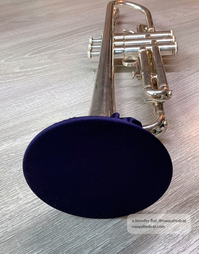 How to Make a Trumpet Bell Cover | NW Quilted Cat