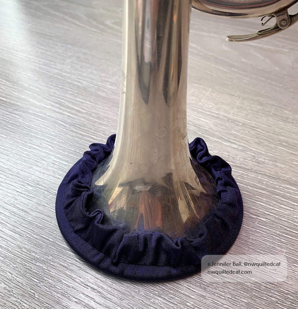 How to Make a Trumpet Bell Cover | NW Quilted Cat