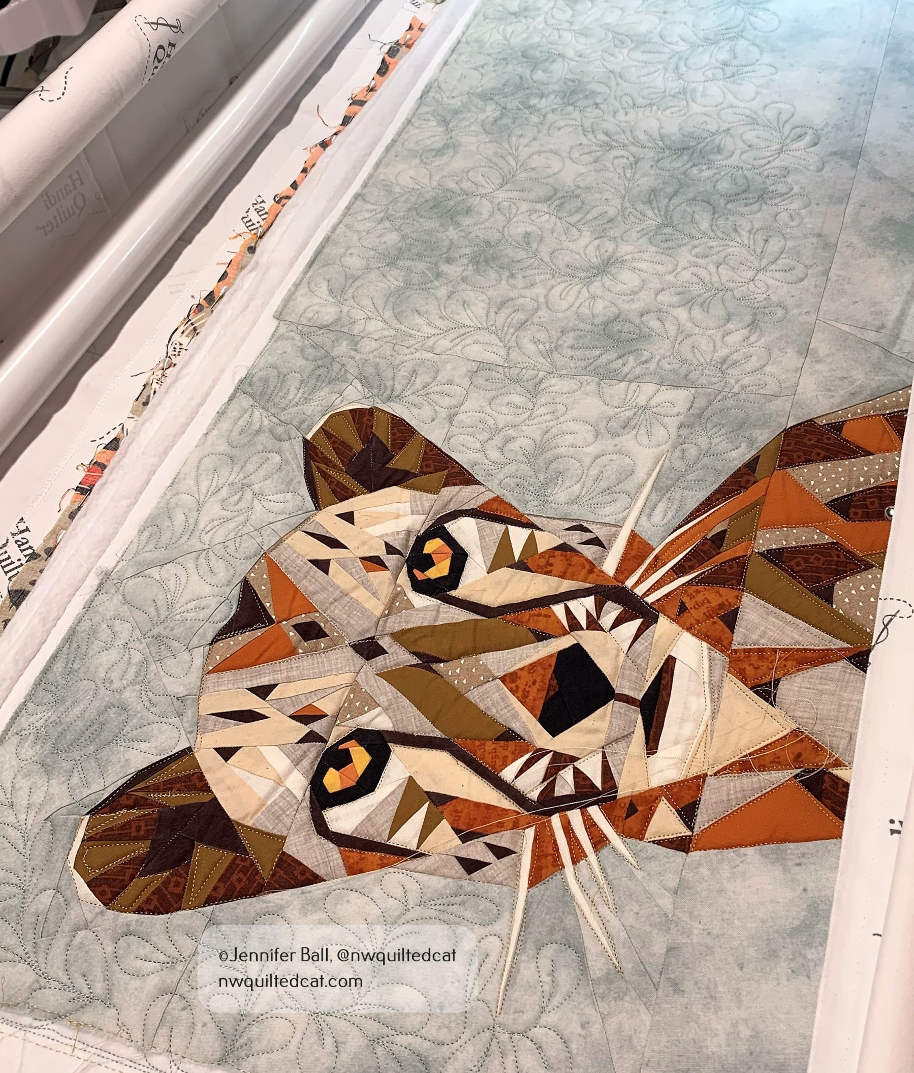 Fierce Cheetah Mama | NW Quilted Cat